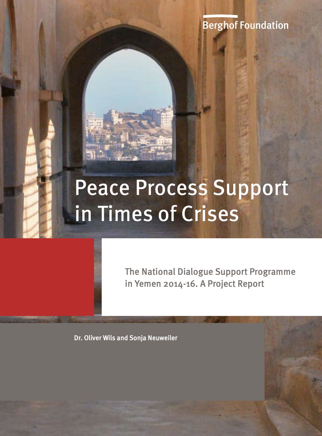 Peace Process Support in Times of Crises - Strengthening Community ...
